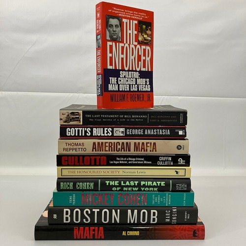 10 HCDJ & TPB Book Lot on The Mafia Enforcer Gotti Mickey Cohen ...