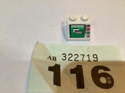 Lego Brick Slope 45 2x2 Part 3039 White Computer Screen | eBay