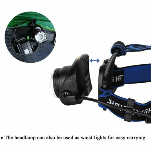 Super Bright LED Headlamp Headlight Green Light Hunting Head Torch ...