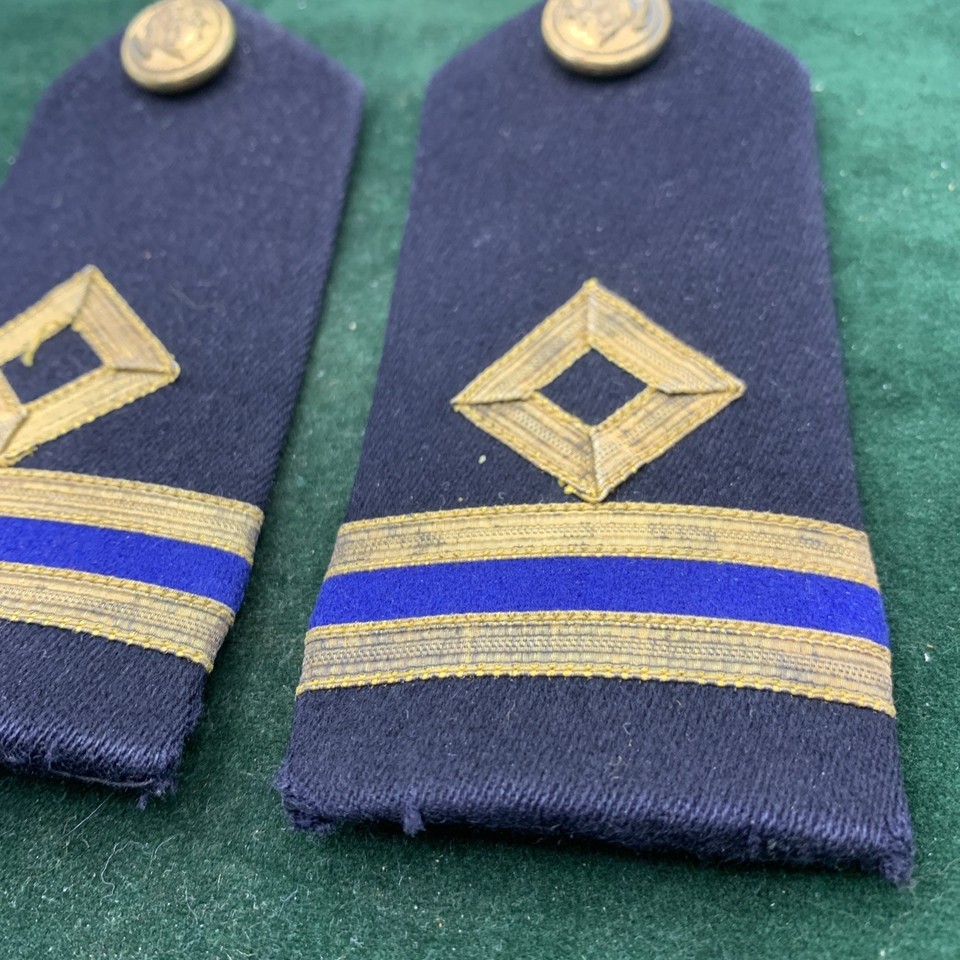 Marine Merchant Navy 2nd Officer Rank Slides Service Dress Pair | eBay UK