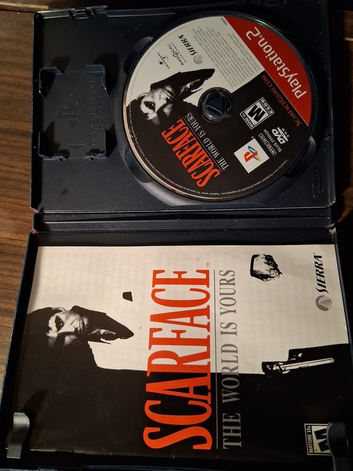 Scarface: The World is Yours Greatest Hits PS2 Complete w/ Manual ...