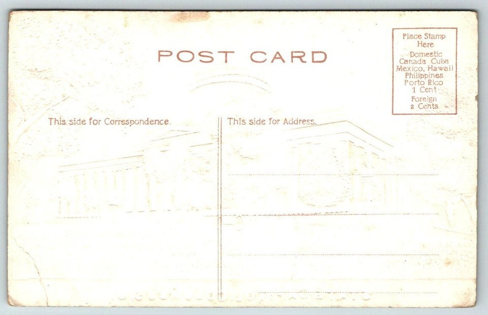 Columbus Ohio State Capitol Building Embossed Postcard c1915 | eBay