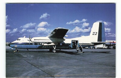 Postcard Airline AUTAIR INTERNATIONAL G-APWB Unposted CC10. | eBay