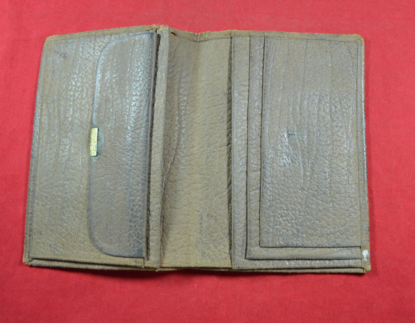 Antique Vintage Retro Italian Leather Wallet Fiocchi … - Gem