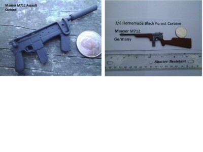 LG01 1/6 WWI WWII Mauser M712 comp with Dragon and other 12 in figure ...