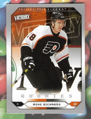 MIKE RICHARDS 2005-06 UPPER DECK SERIES 2 VICTORY ROOKIE RC CARD #271 ...