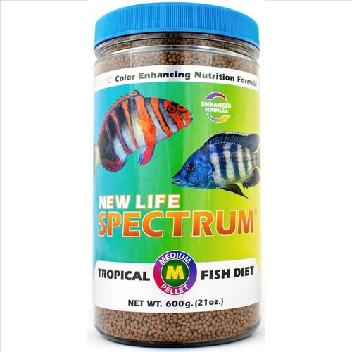 New Life Spectrum Medium Tropical Fish Diet 600g - Sinking Pellet 2-2 ...