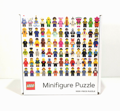 LEGO Minifigure 1000 Piece Puzzle Multicolor Pieces Brand New | eBay
