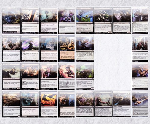 MTG Assassin Creature Assortment Magic Card Lot In Protective Sleeves ...