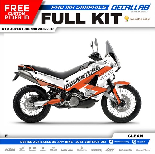KTM Adventure 990 Super Durable Adventure Graphics Set Stickers Kit ...