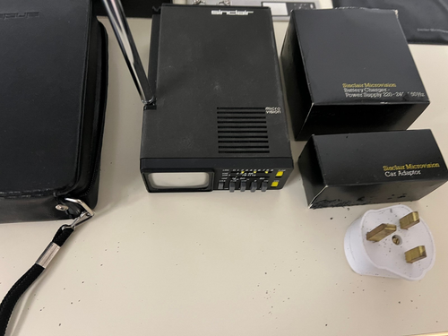 Vintage Sinclair Microvision MTV 1 Television | eBay