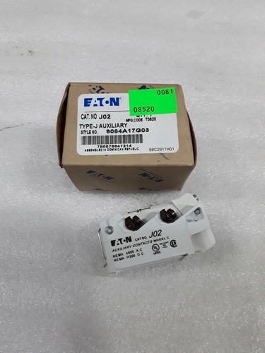 J02 CH 2NC AUXILIARY CONTACT NEW | eBay