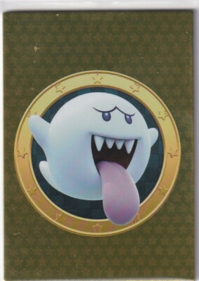 Panini Super Mario Trading Cards Karte Nr. 161 Golden Card Boo Hoo | eBay