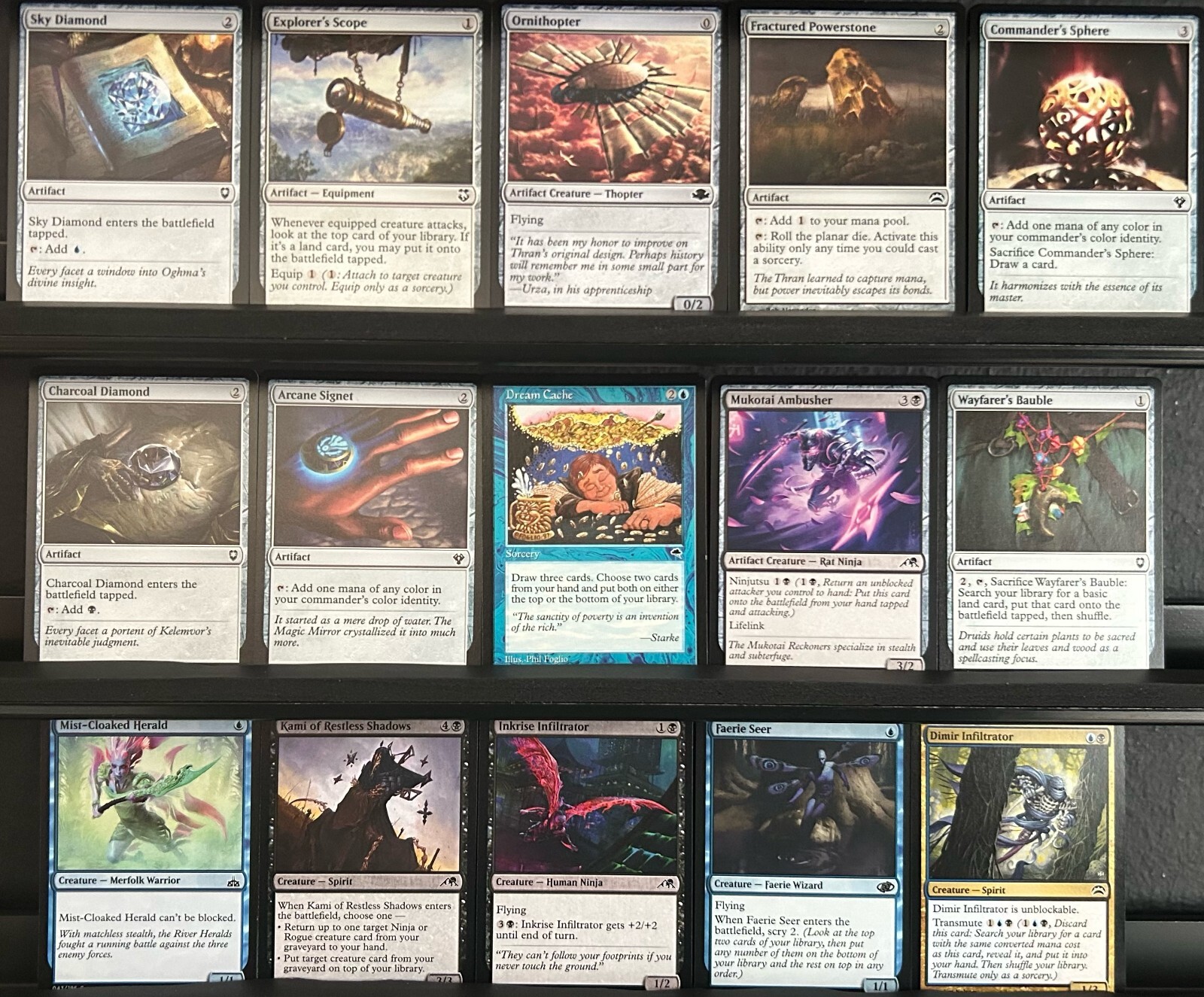 ***Custom Commander Deck*** Yuriko, the Tiger's Shadow - Ninjutsu - MTG ...