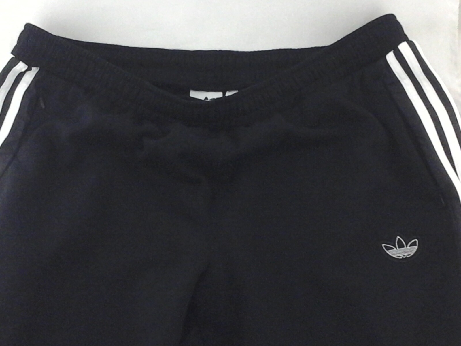 ADIDAS Outline SP FLC Black White Fleece Jogger Sweatpants Logo ED4690 ...