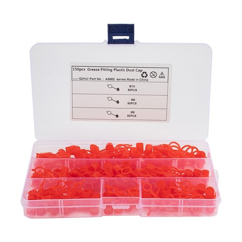 Screw Cap Nozzle Hat Dust-proof Fitting Cap Grease Zerk 150pcs ...