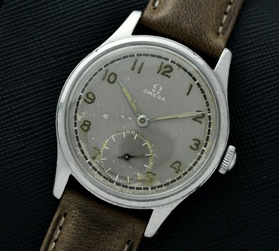 Vintage OMEGA SUVERAN 2400 Black Tropical - Steel 35mm - 30T2 ...