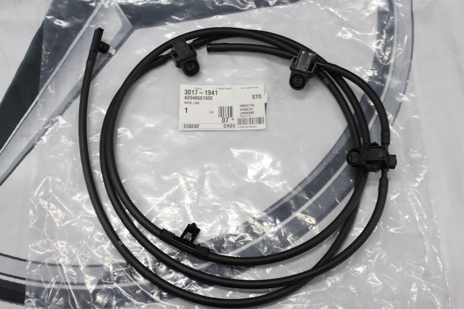 NEW Genuine Mercedes-Benz W204 C-Class Washer Jets and Hose Assembly ...