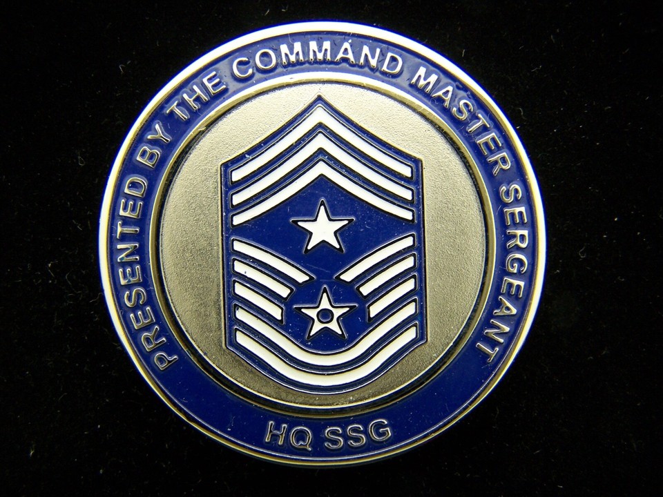 HQ Standard Systems Group Command Master Sergeant Challenge Coin | eBay