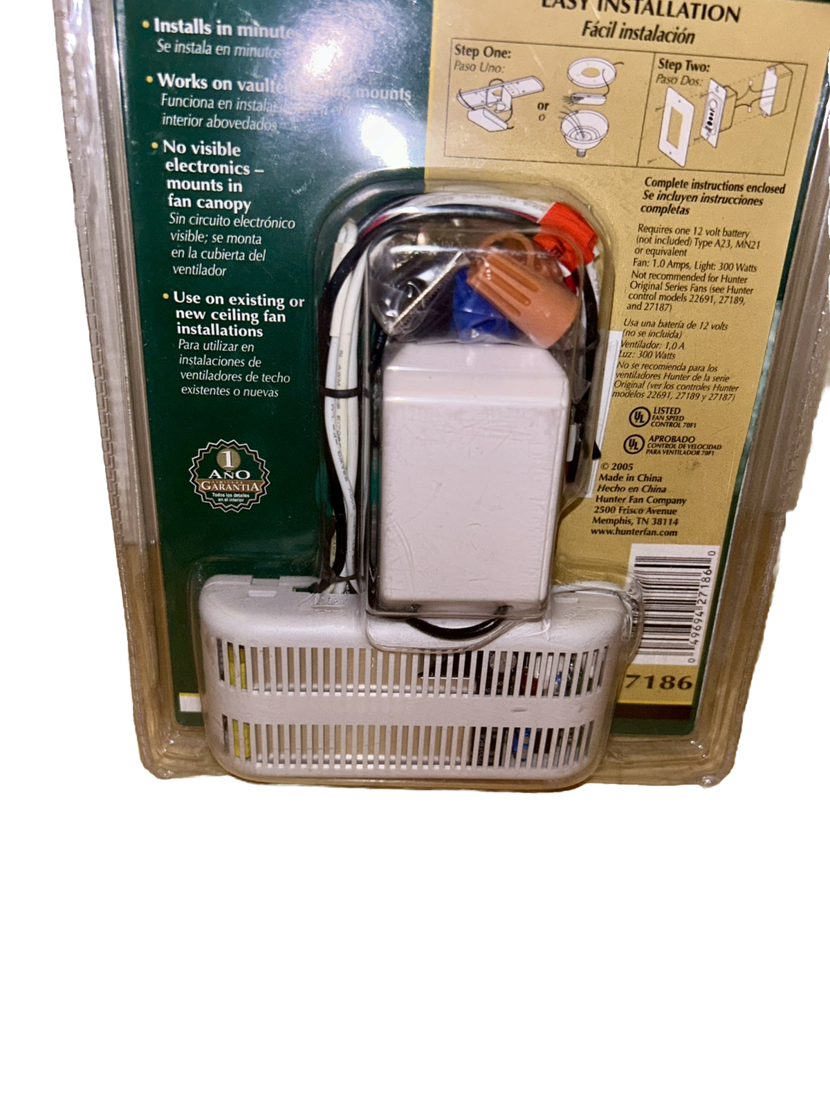 Hunter+27186+Remote+Control+for+Fan+-+White for sale online | eBay