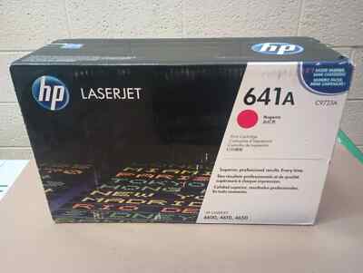 HP C9723A Magenta Toner Cartridge 4600 641A OEM GENUINE SEALED BOX | eBay