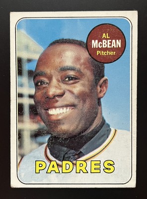 AL McBEAN 1969 Topps Baseball #14 *EX or Better* Padres | eBay