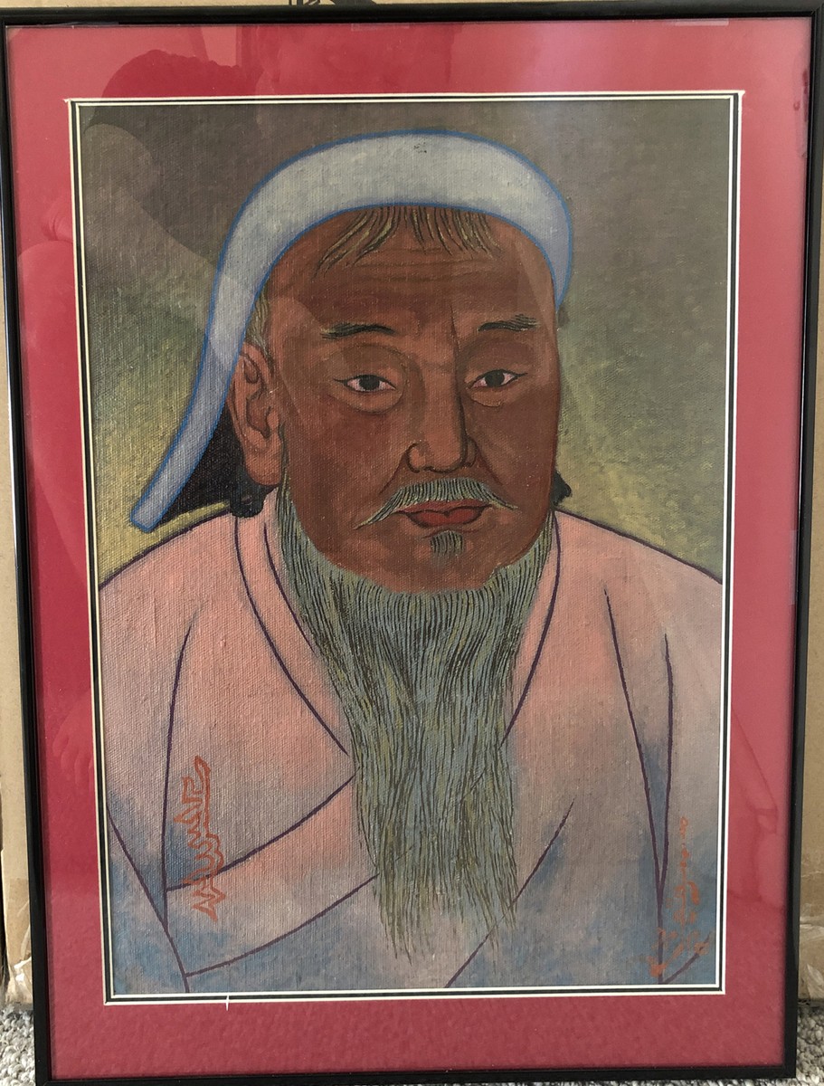 Genghis Khan Portrait
