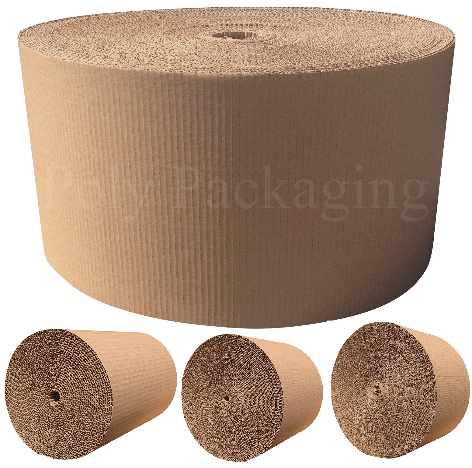CORRUGATED PAPER ROLL 10 WIDTHS(300-1500mm) Any Qty/Lengths CARDBOARD ...