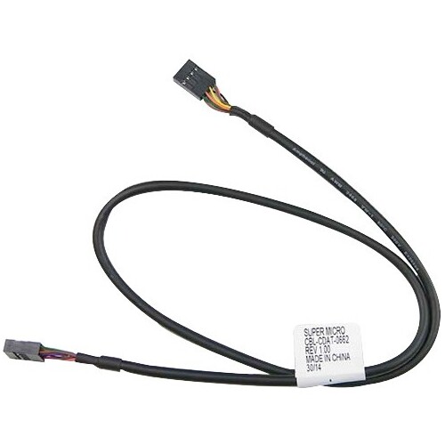 Supermicro CBL-CDAT-0662 8Pin to 8Pin Round SGPIO Cable 61.5cm 28AWG ...