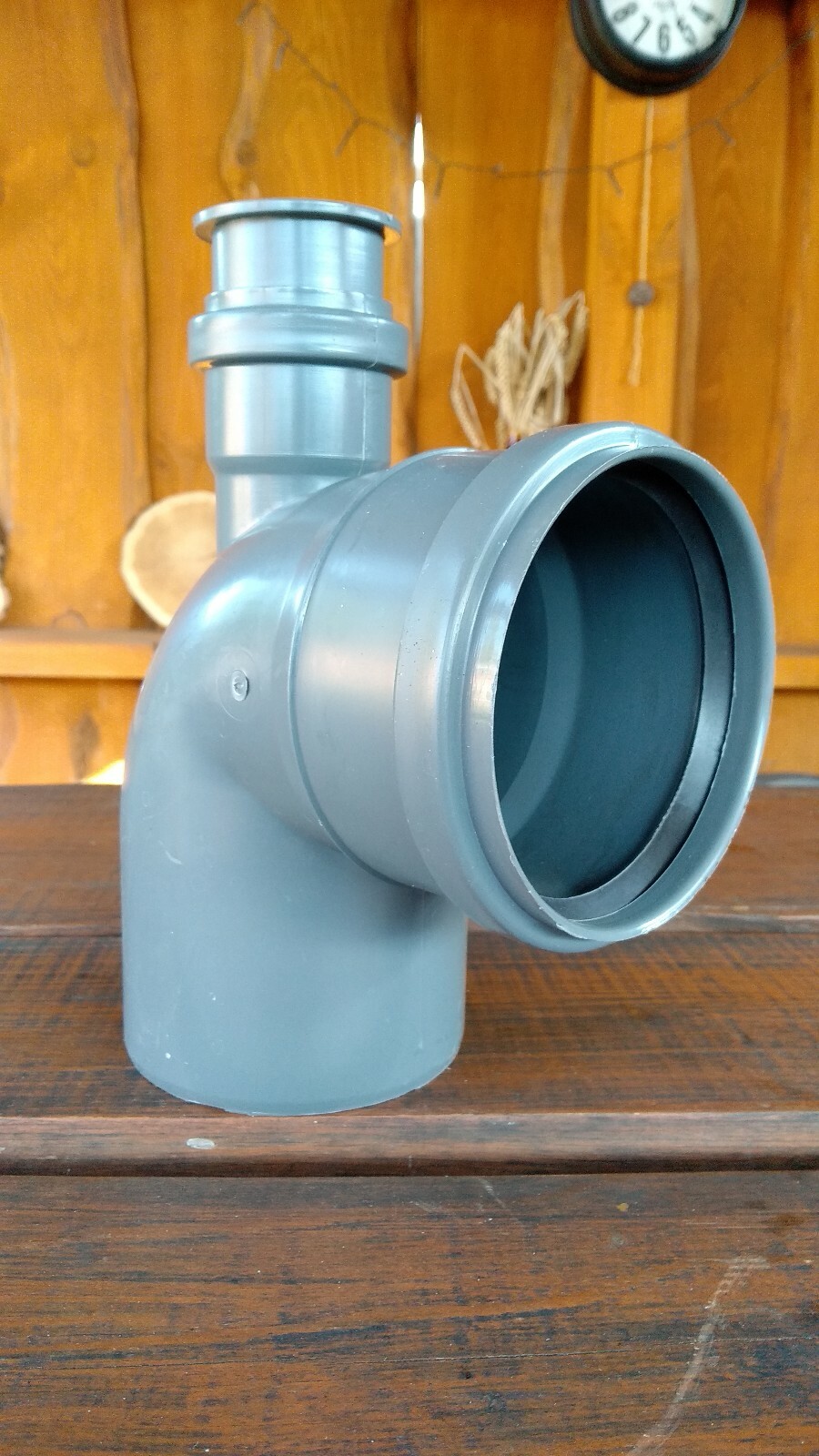 110mm Soil Pipe Elbow 90° with Top 50 mm Inlet and Plug WC inspection ...