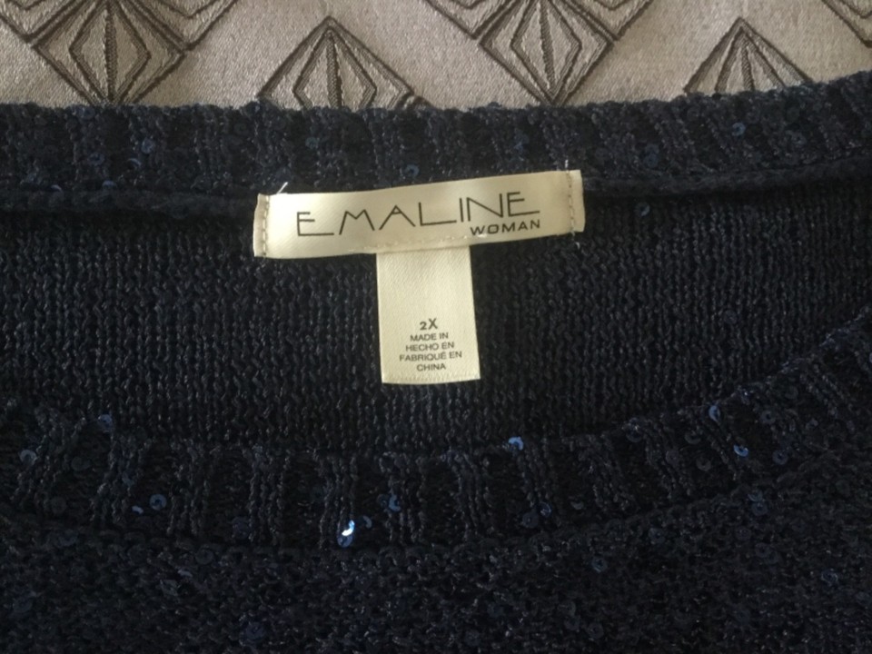 Ladies’ Emaline Woman ~ Sweater ~ Blue ~ Size 2X ~ Retail $58 | eBay