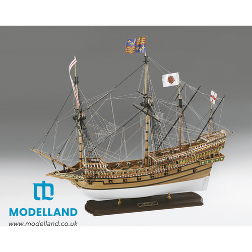 Amati Revenge 16th Century English Galleon Wooden Ship Model Kit 1:64 ...
