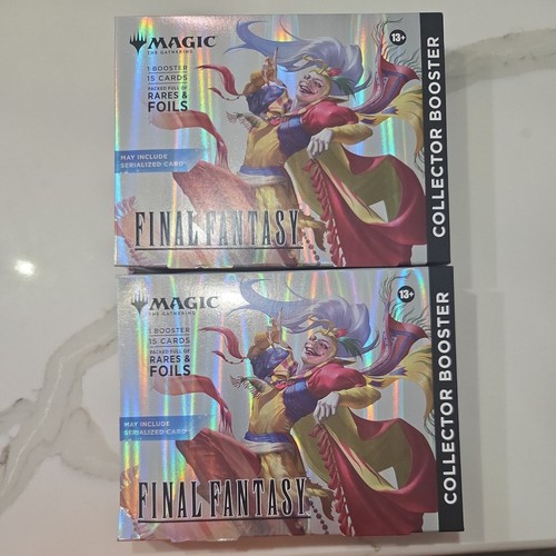 LOT OF 2 - Magic The Gathering FINAL FANTASY Collector Omega Booster | eBay
