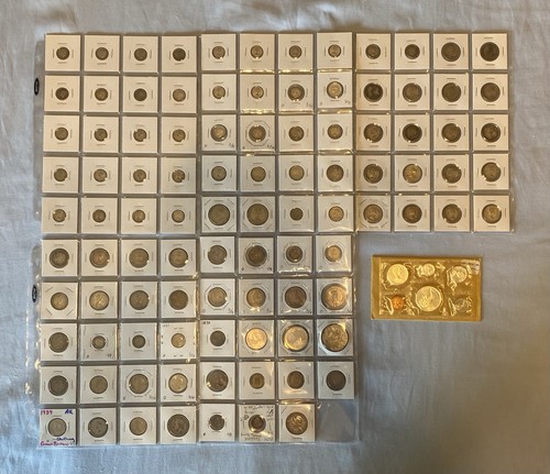 World Silver Coin Lot - 103 Foreign Silver Coins - 11.787 Troy oz of ...