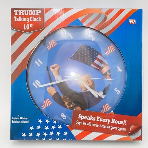 President Donald Trump Talking Clock Let's Make America Great Again New ...