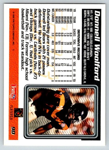 1995 Topps - #90 Donnell Woolford for sale online | eBay