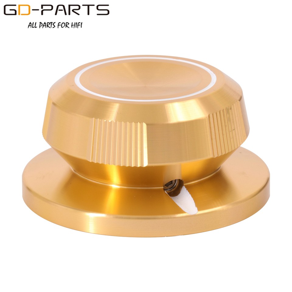 48x23mm Solid Aluminum Knob For Hifi Audio AMP Pot Attenuator Selector ...