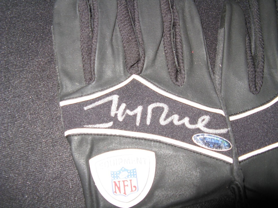 Jerry Rice San Francisco 49ers Signed NFL Gloves Pair Tri Star Rice ...