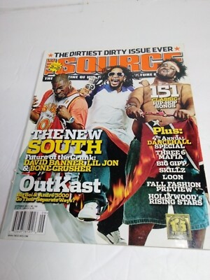 The Source Magazine September 2003 #168 David Banner Lil Jon Bone ...