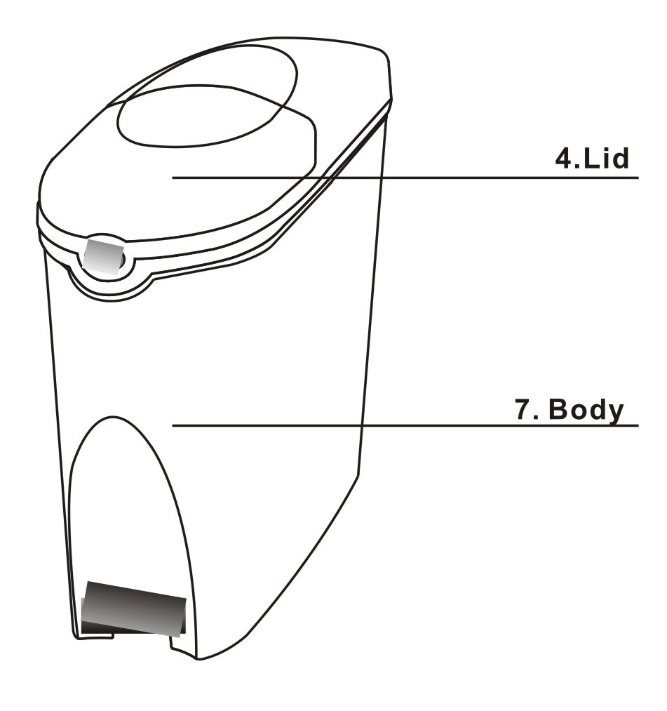 SANI BIN FEMININE HYGIENE DISPOSAL SANI BINS FEMALE WASHROOM WC UNIT ...