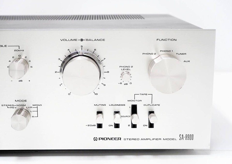 Pioneer SA-8900 Integrated Amplifier 100V Perfect operation Excellent++ ...