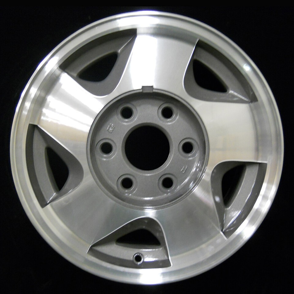 16x7 Factory Wheel (Medium Metallic Charcoal) for 92-99 Chevy Silverado ...
