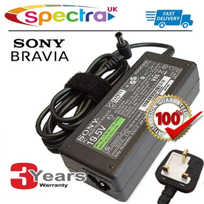 Sony Bravia Television Power Supply AC Adapter for LCD LED TVs + UK ...