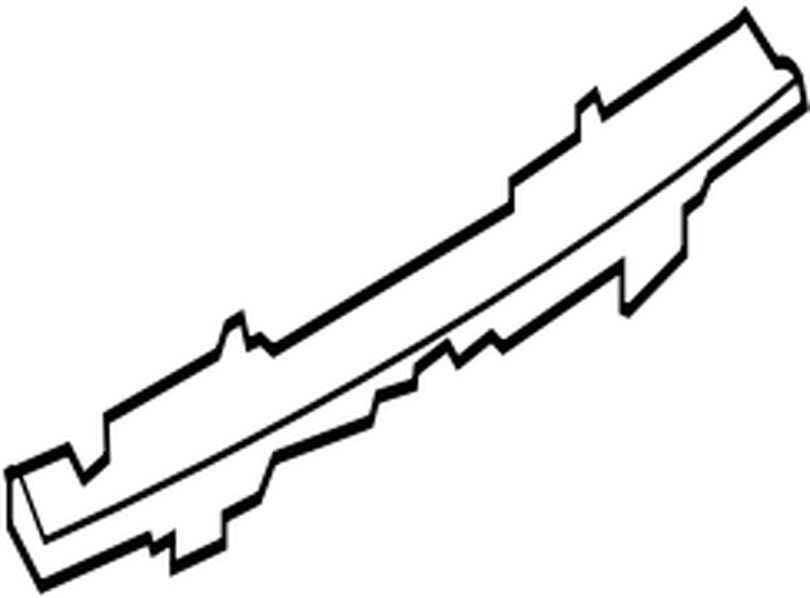 52615-60081 Toyota Absorber, rear bumper energy 5261560081, New Genuine ...