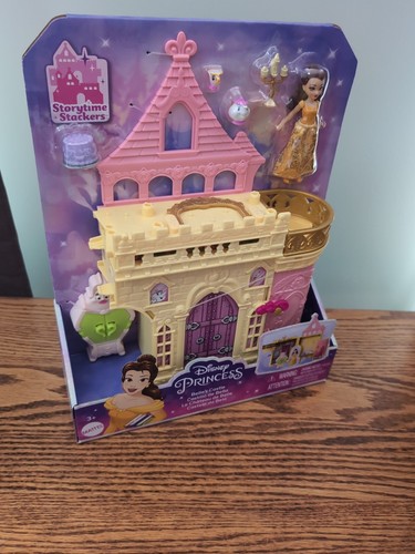 Disney Princess Storytime Stackers Belle's Castle Playset 194735121090 ...