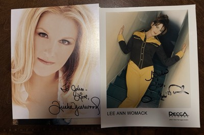 Lot Of 5 Women Country Singers Autographs 1990s 2000s | eBay