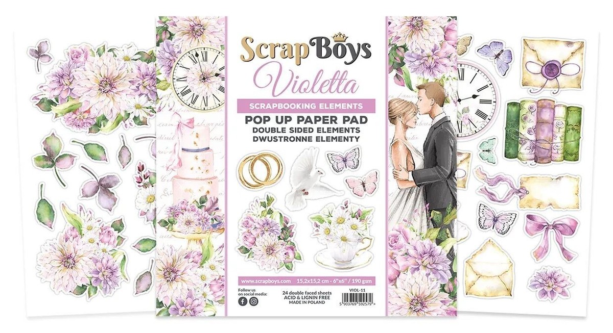 Wedding Scrapbook Paper Pad Paperhues Wedding Scrapbook Paper 8.5x11
