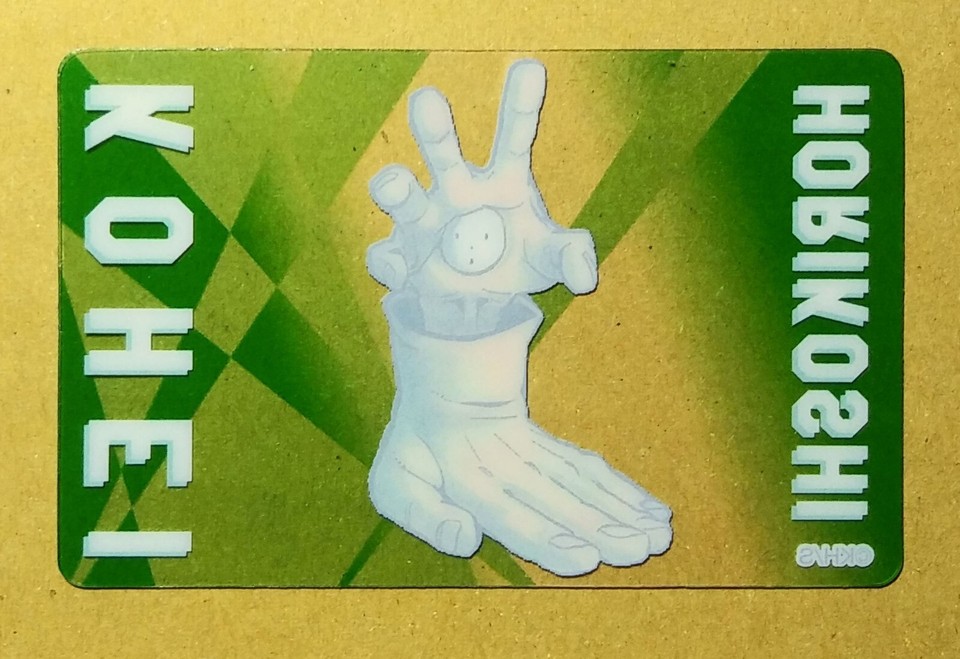 My Hero Academia Exhibition DRAWING SMASH Clear Card Kohei Horikoshi | eBay