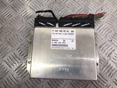 Mercedes S-Class W220 ESP PML BAS Control Unit 0275456332 ID6443 | eBay