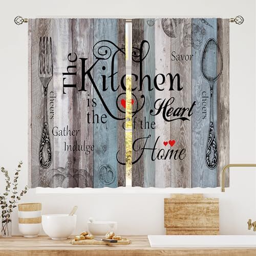 Rustic Country Kitchen Curtains